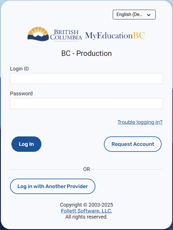 MyEd BC - School District No. 22